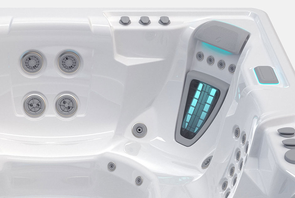 Spa Grandee™ para 7 personas – Ambiente Azul